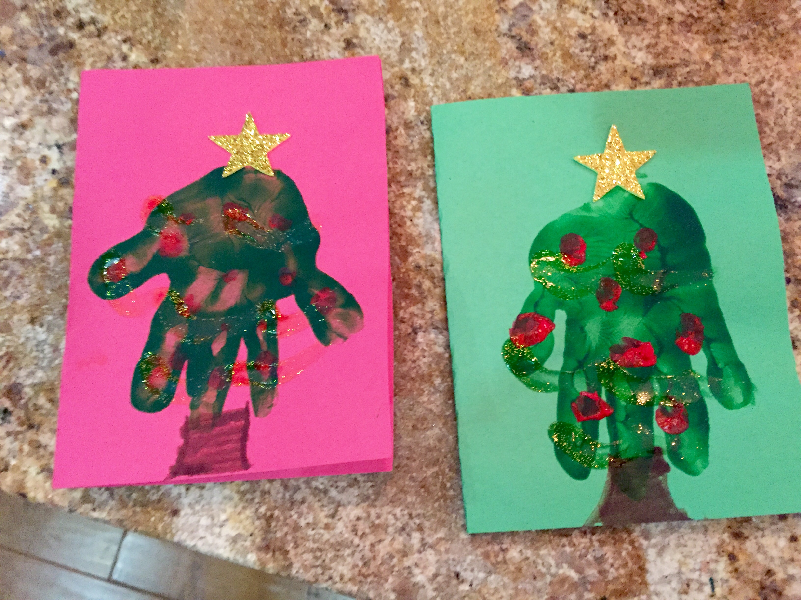 Crafty DIY Kids Christmas Cards Morningside Nannies
